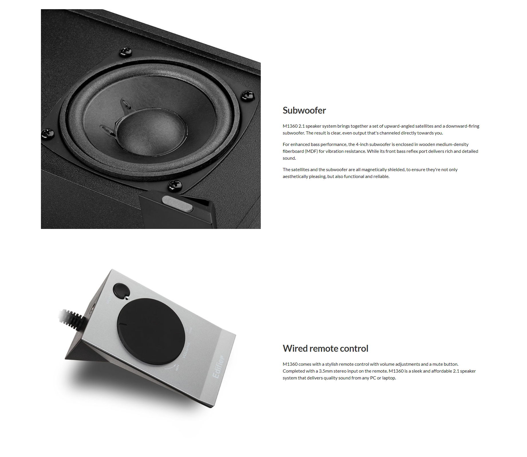 Edifier M1360 2.1 Channel Speaker | BPC Technology